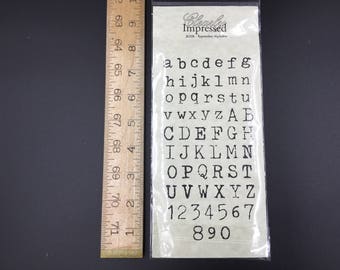 Typewriter alphabet | Etsy