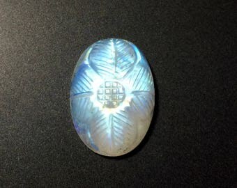 Carved moonstone | Etsy