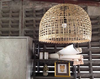 Light fixture basket | Etsy