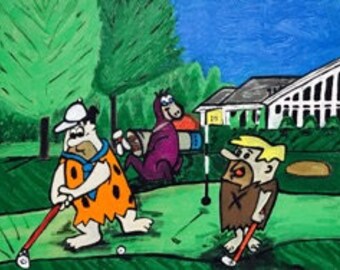 Barney rubble | Etsy