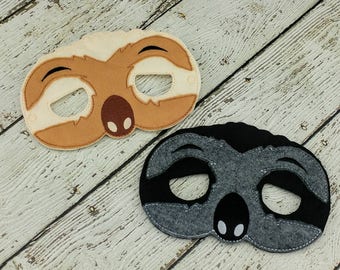 Sloth mask | Etsy