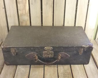Antique suitcase | Etsy