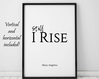 Still i rise | Etsy