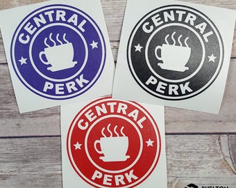 Central perk decal | Etsy