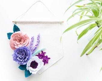 Floral banner | Etsy