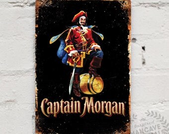 Captain morgan | Etsy