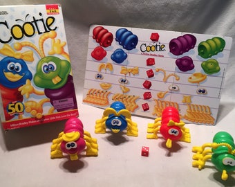 Vintage cootie game | Etsy