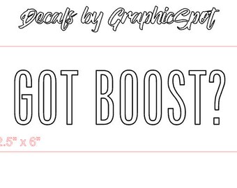 Got boost | Etsy