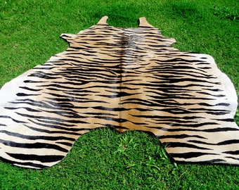 Tiger skin rug | Etsy