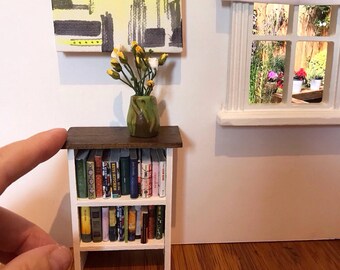 Miniature bookcase | Etsy