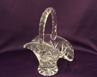 Crystal basket | Etsy