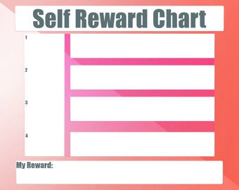 Adult reward chart | Etsy