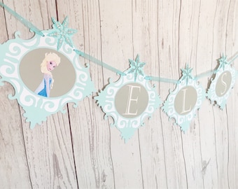Elsa banner | Etsy