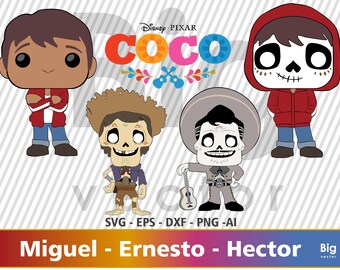 Pixar coco stickers | Etsy