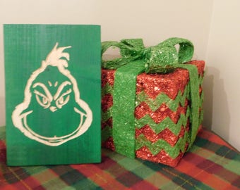 Grinch sign | Etsy