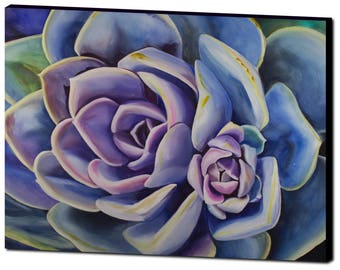 Succulent painting | Etsy