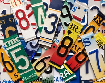 License plate letters | Etsy