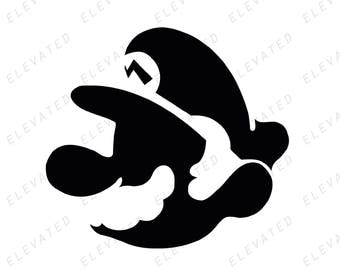 Super mario decal | Etsy