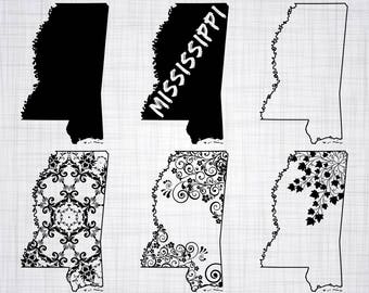 Mississippi clipart | Etsy