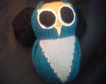 Mouse Robin Tufty Owl Knitting Pattern and Picture Tutorial