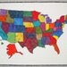 USA PATCHWORK MAP Quilt Pattern from Quilts by Elena Full