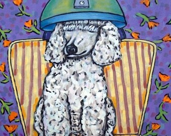 Abstract poodle | Etsy