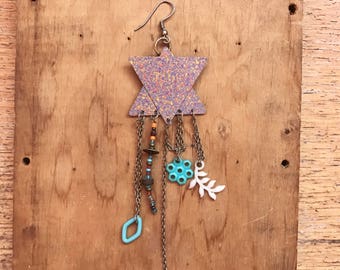 Funky earrings | Etsy