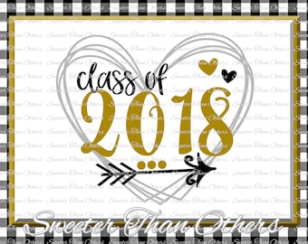 Class of 2018 svg | Etsy