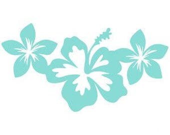 Tropical decal | Etsy