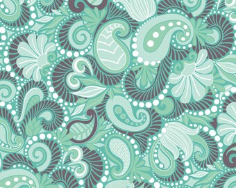 Paisley fabric | Etsy