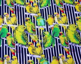 Parrot fabric | Etsy