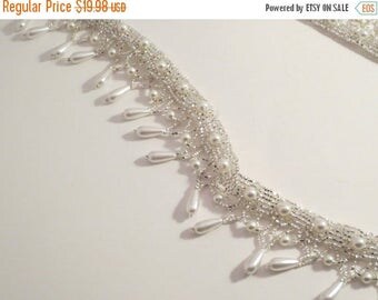 Beaded fringe trim | Etsy