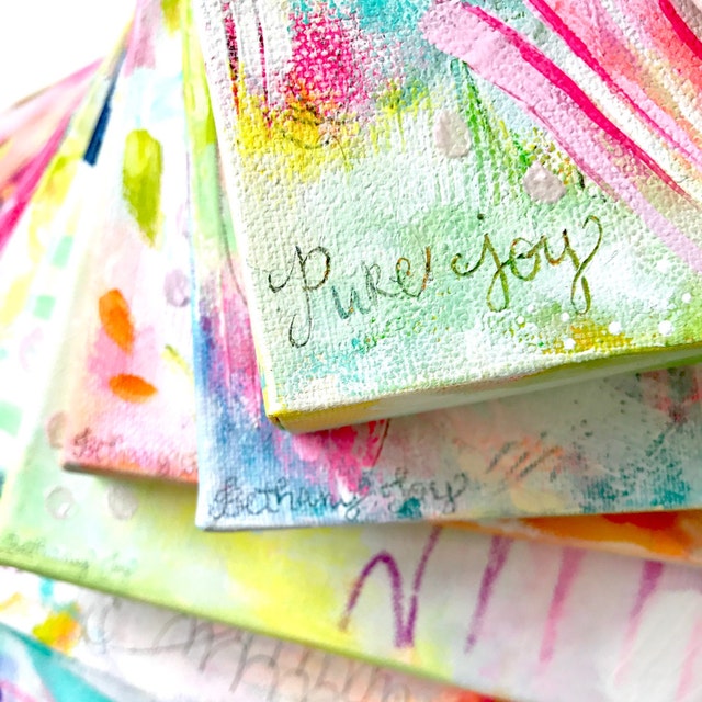 Vibrant Inspirational Art Prints & Paintings by BethanyJoyArt