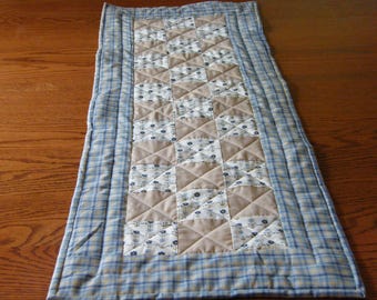 Quilted table topper | Etsy