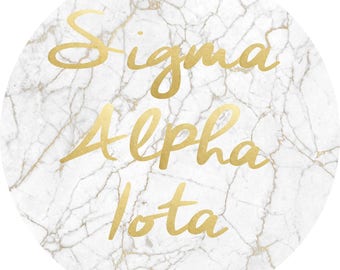 Sigma alpha iota | Etsy