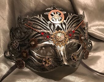 Steampunk masks | Etsy