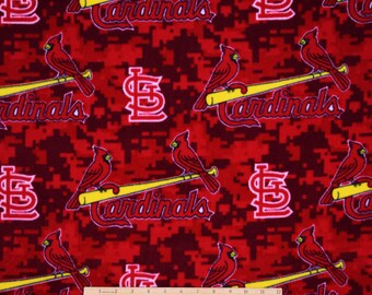 Cardinal fabric | Etsy