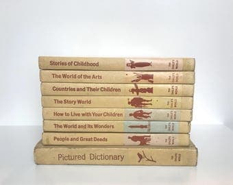 Old encyclopedia set | Etsy