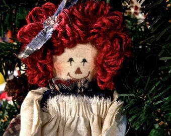 Vintage rag doll | Etsy