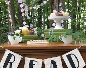 Book theme party | Etsy