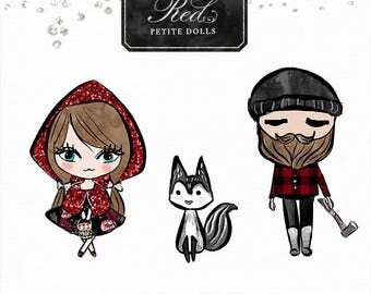 Instant Hand Drawn Clip Arts Digital Papers & by Bloomsical