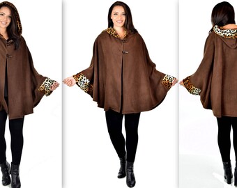 Hooded poncho | Etsy