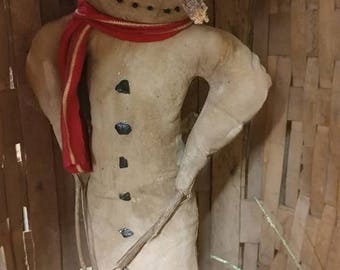 Primitive snowman | Etsy