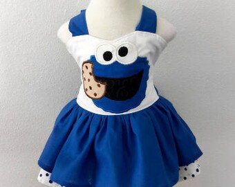 Cookie monster dress | Etsy