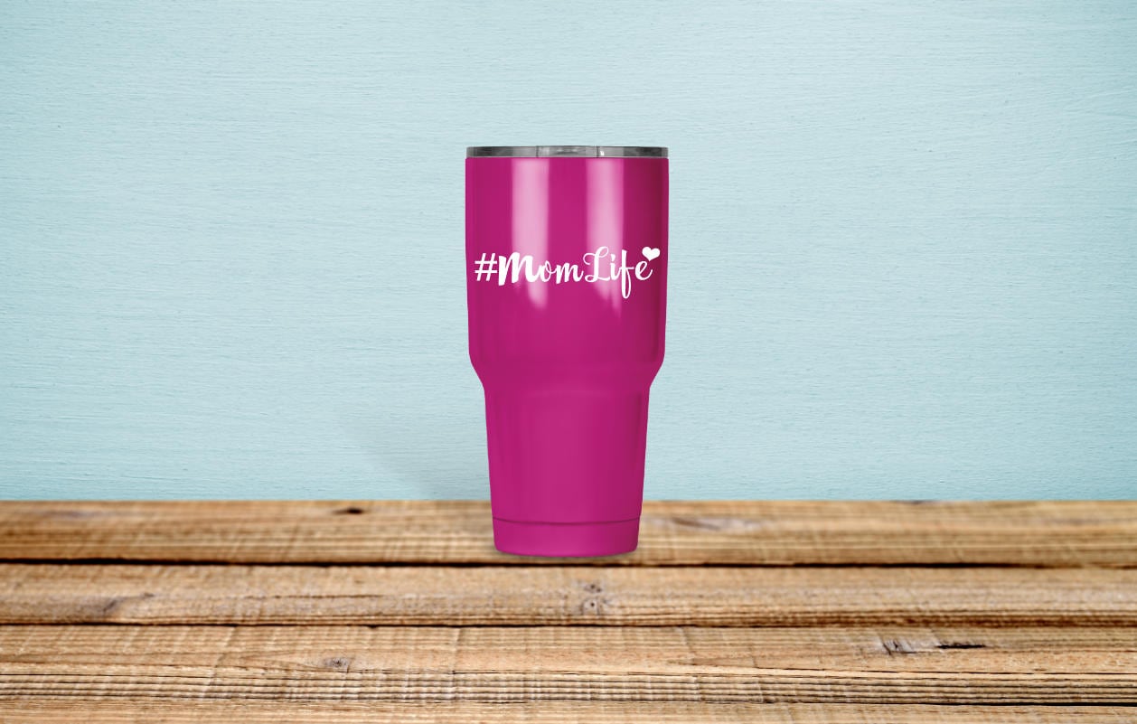 Mom Life Decal Vinyl Decal Car Decal Yeti Cup Decal