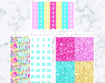 Glam Planner Stickers by Elle Fowler by TheGlamPlanner on Etsy