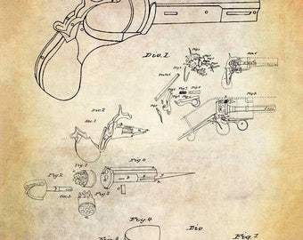 Samuel colt | Etsy