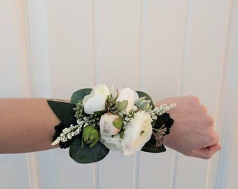 Silk flower corsage | Etsy