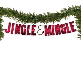 Jingle bells banner | Etsy