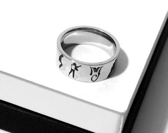 Michael jackson ring | Etsy